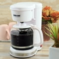 Better Chef 12 Cup 900 Watt Coffee Maker in White - Walmart.com