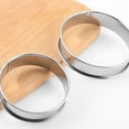 Functional Pastry Rings Delicate Nonstick Cooking Molds for Muffins and ...