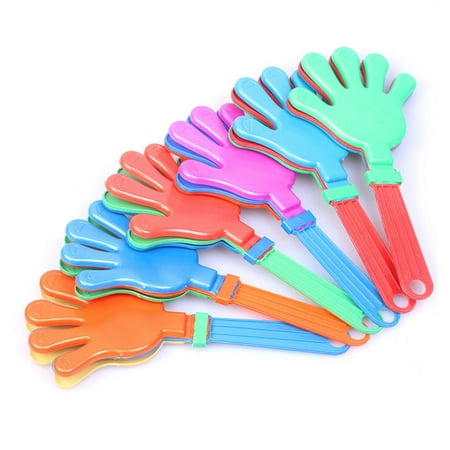 Hand Clapper Noisemakers - 12 Pieces of 11 Inch Assorted Plastic ...
