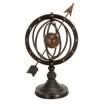 DecMode Traditional Armillary Sphere With Pierced Arrow Metal ...