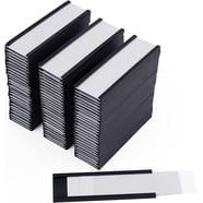 3.15" L Wood Shelf Label Holder, Clip On Ticket Holder for Shelves .6 ...
