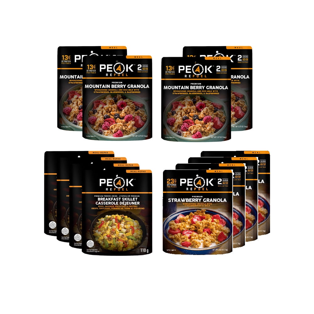 Click here for Peak Refuel Peak Breakfast Variety 12 Pouch Pack 1... prices