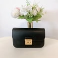 Michael Kors 35R3GS9N1L Sloan Editor Leather Shoulder Handbag IN Black ...