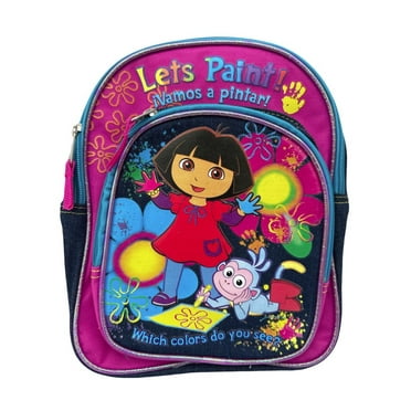 dora the explorer dora mr.backpack purple plush backpack with map new ...