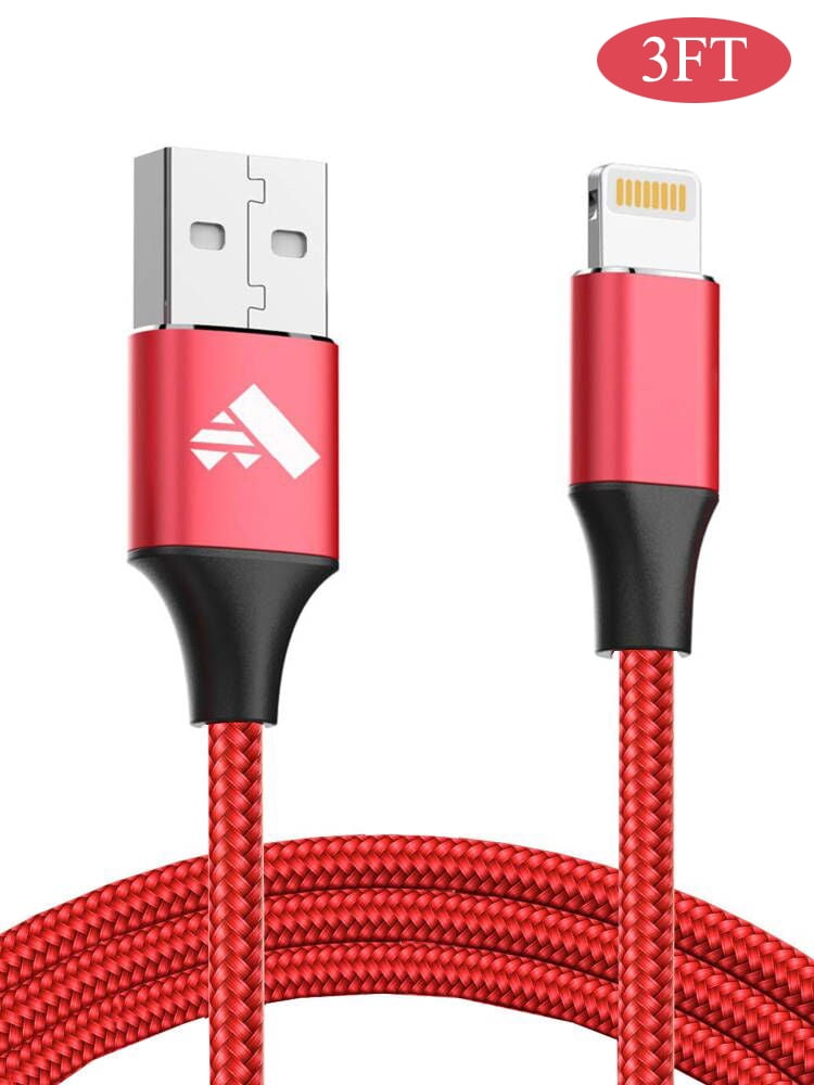 Aioneus iPhone Cahrging Cord 3FT MFi Certified Fast Charging iPhone ...