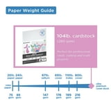Printworks White Glitter Cardstock, 8.5 x 11, 15 Sheets - Walmart.com