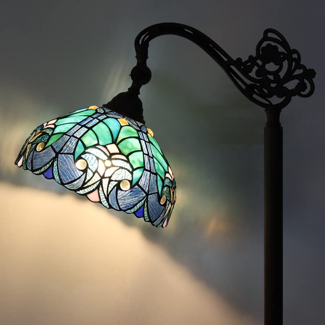 Tiffany Reading Floor Lamp - Walmart.com