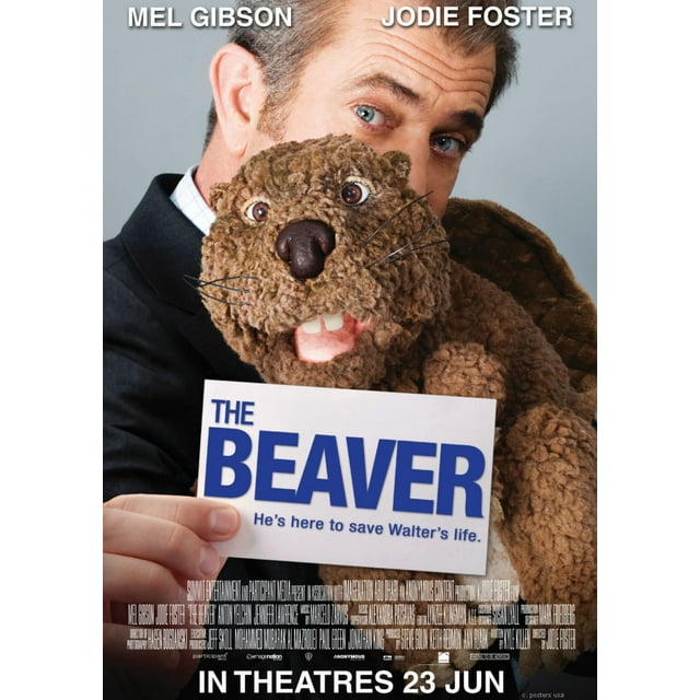 Beaver The Movie poster Metal Sign 8inx 12in Print on Metal 8x12 Square ...