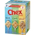 Chex Whole Grain Cereal Party Mix Variety Pack Corn, Rice, Wheat 3 ct ...