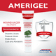 AMERIGEL Hydrogel Wound Dressing with Oakin (1 oz. Tube) – Ulcer Care ...