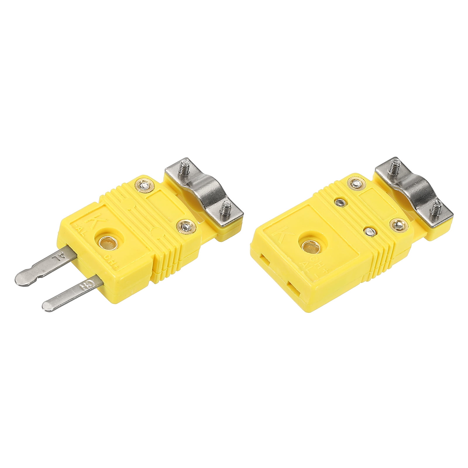 K Tipo Termopar Cable Conectores Macho Hembra Enchufe Adaptador Alta ...