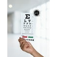 EMI Snellen Pocket Eye Chart EC-PSN - For use at 6 feet - Walmart.com