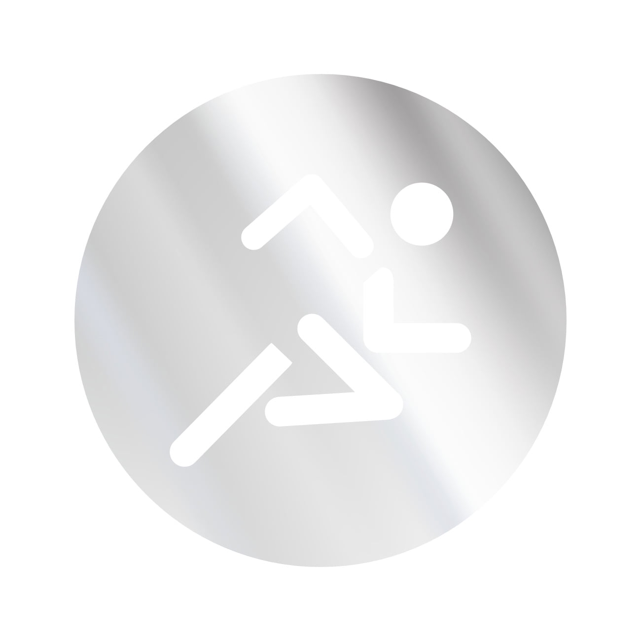 Running Sticker Decal Die Cut - Self Adhesive Vinyl - Weatherproof ...