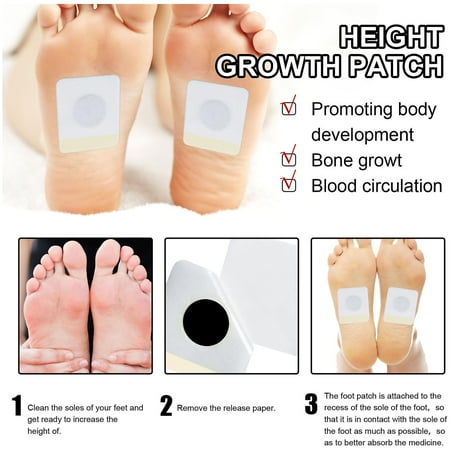Eelhoe Body Enhancement Patch Height Care Foot Patch Foot Plantar ...