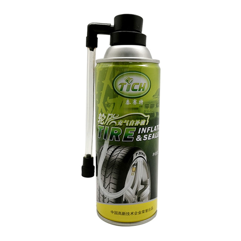 TINYSOME Vacuum Tire Repair Instant Fix Tire Inflator Inject Fluid ...