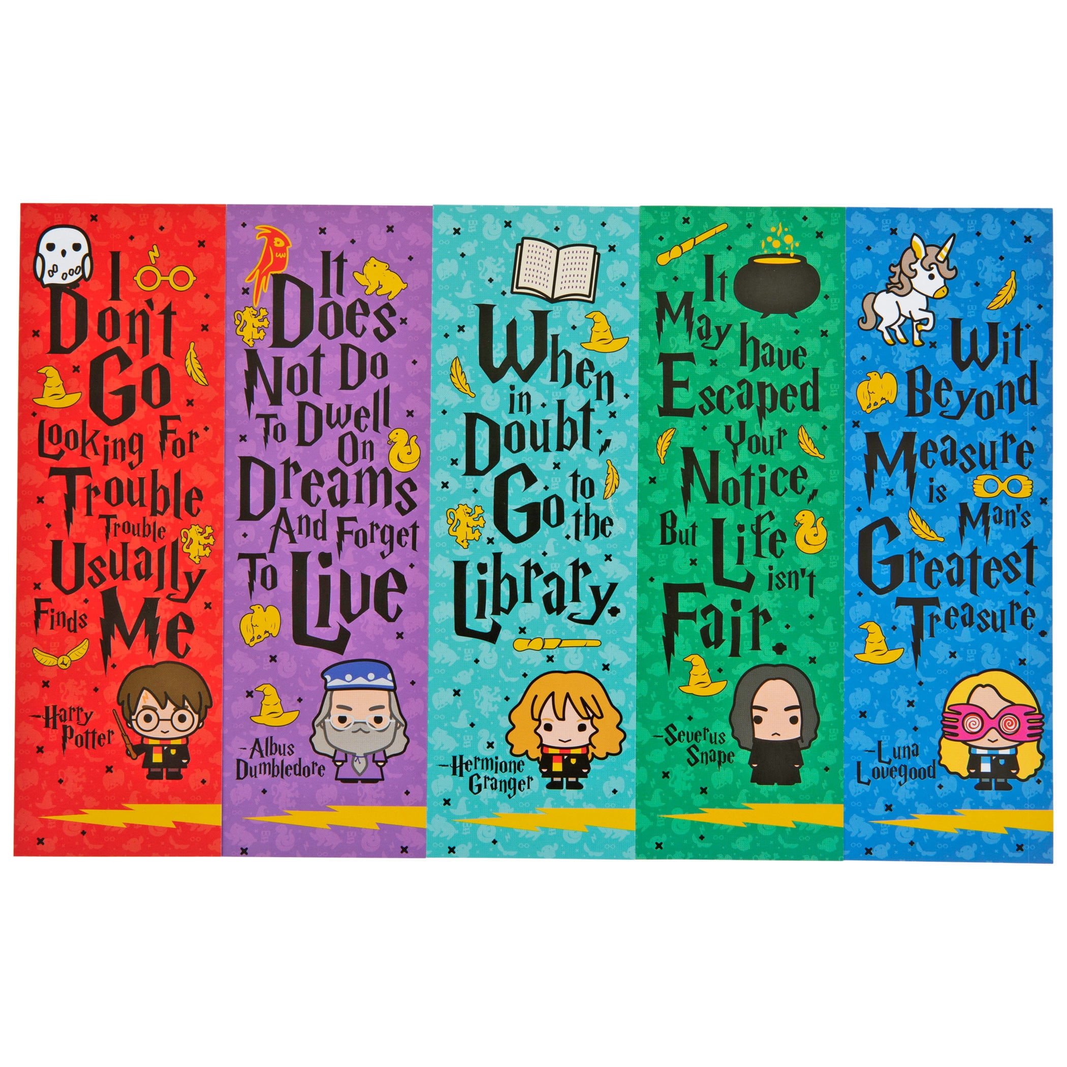 Harry Potter Chibi Character Bookmark 5-Pack | Walmart Canada
