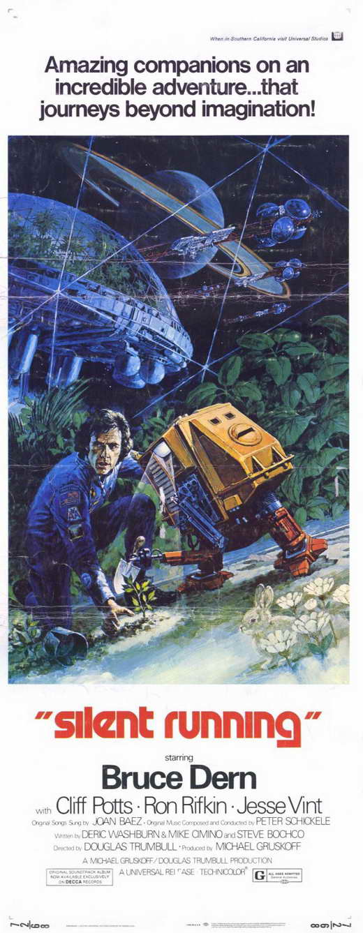 Silent Running - movie POSTER (Insert Style A) (14" x 36") (1972 ...