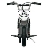 Razor MX400 Dirt Rocket 24V Electric Motocross Dirt Bike, White (2 Pack ...
