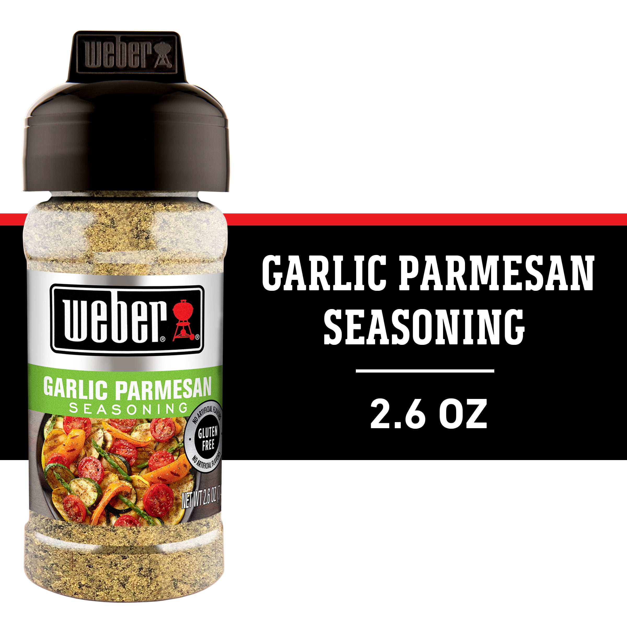 Weber Garlic Parmesan Seasoning, Kosher, 2.6 OZ - Walmart.com