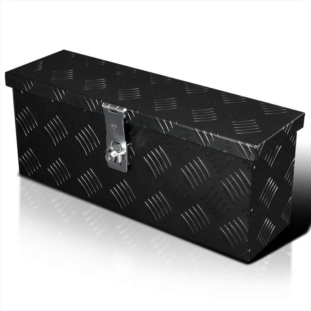 Spec-D Tuning 20" Heavy Duty Black Aluminum Tool Box Truck Pickup ...
