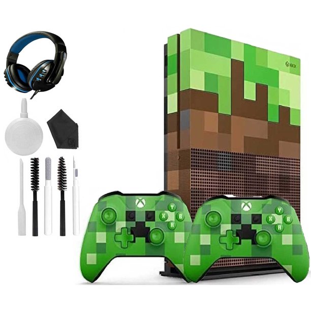 Microsoft Xbox One X 1TB Gaming Console Mincraft with 2 Controller ...