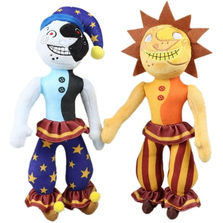 FNAF Sundrop Moondrop Plush Toy Clown Boss Stuffed Doll Gifts for Fans ...