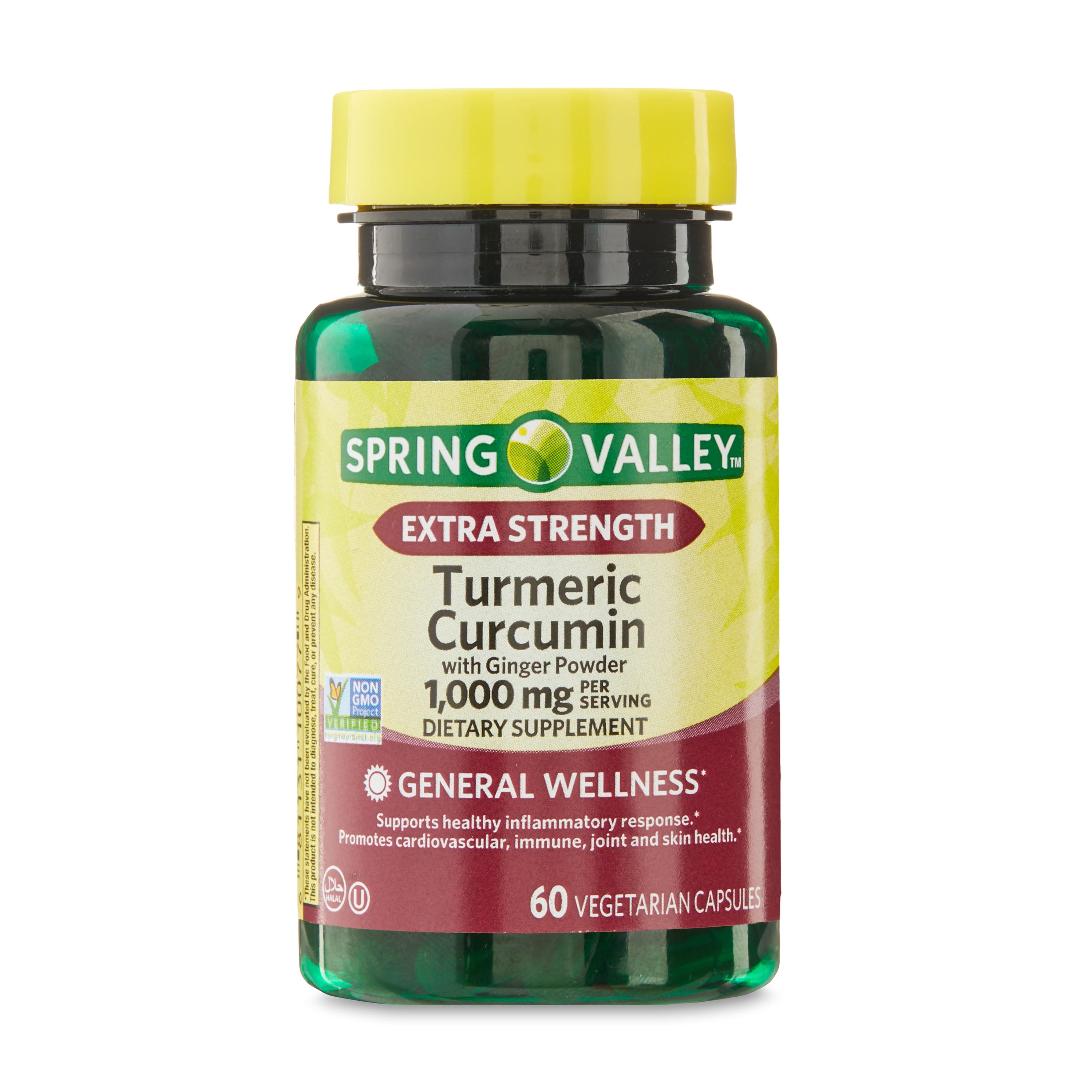 SV Extra Strength Turmeric 60ct - Walmart.com
