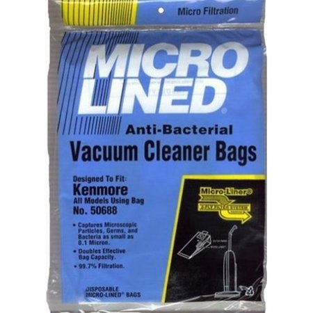 Home Care Products Kenmore 50688 Micro Lined Paper Bags, 3-Pack ...