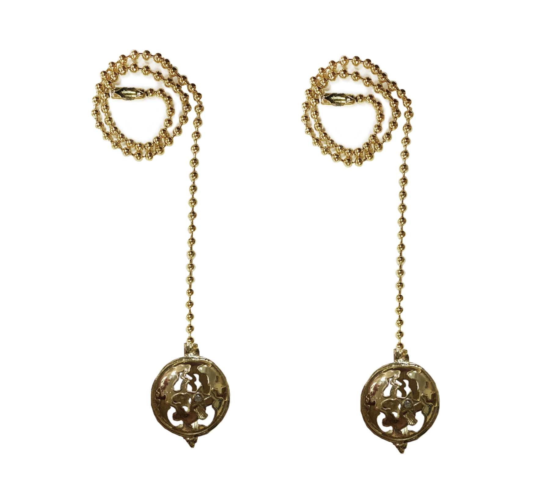 Royal Designs 24 Inch Adjustable Ceiling Fan Pull Chain Extension with ...