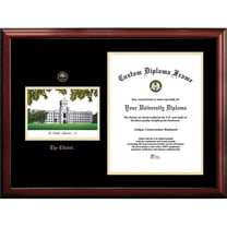 Campus Images SC993LGED The Citadel Gold embossed diploma frame with ...
