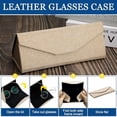 4 Pack Foldable Glasses Sunglasses Case PU Hard Shell Collapsible ...