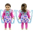 Amerteer Kids Toddler Doll Carrier Backpack: Handmade Baby Doll Front ...