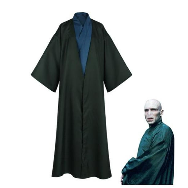 Disfraz de Harry Potter Voldemort Cos, bata mágica para Halloween, disfraz de actuación en ...