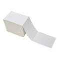 4x6 direct thermal labels, 500 labels per stack, white perforated ...