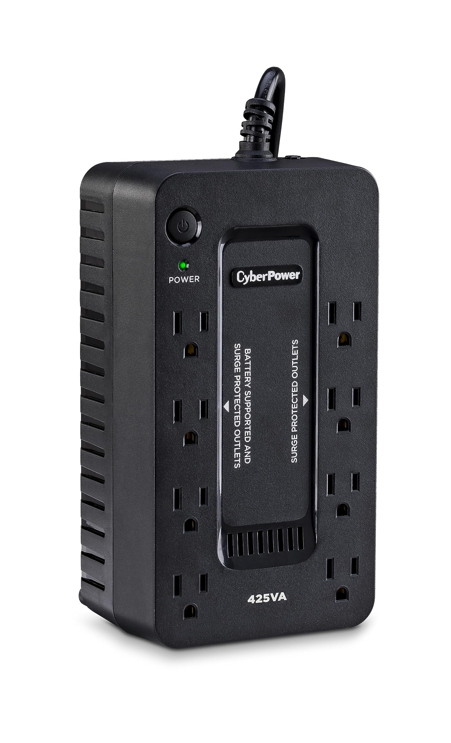 CyberPower ST425 Standby UPS System, 425VA/260W, 8 Outlets, Compact ...