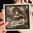 3drose, Image of an Angry Tree Face, 6 Greeting Cards with Envelopes ...