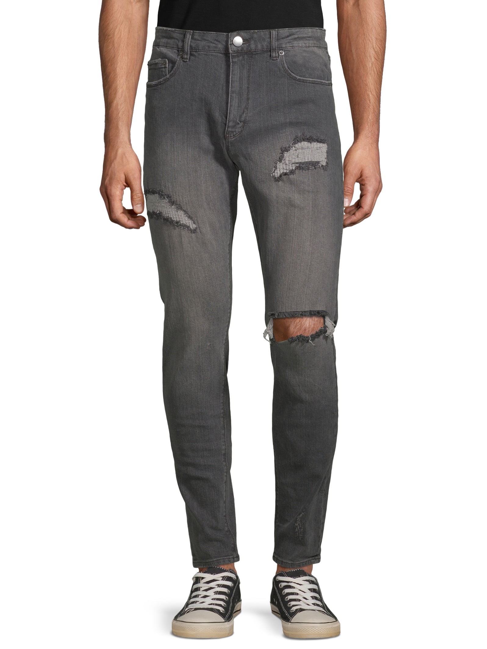 Jackson Men's Rip and Repair Destructed Denim Jean - Walmart.com