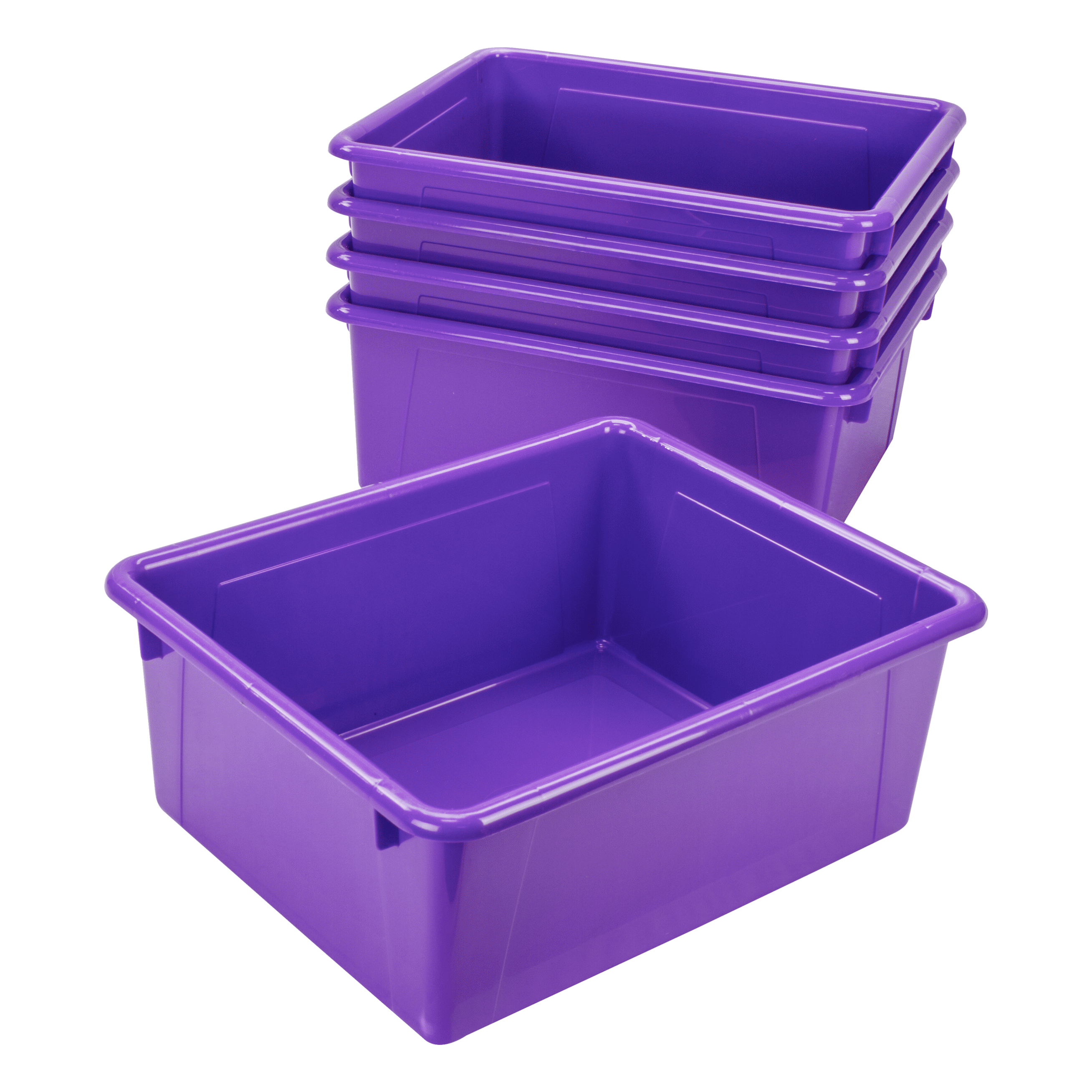 Storex Plastic Deep Letter Tray, Durable and Stackable Space-Saving ...