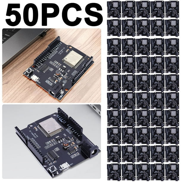Placa Desarrollo ESP32 Compatible Con Dientes 4MB Flash CH340 Módulo ...
