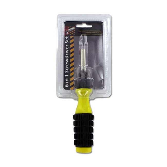 Six-In-One Screwdriver Set - Pack of 24 - Walmart.com