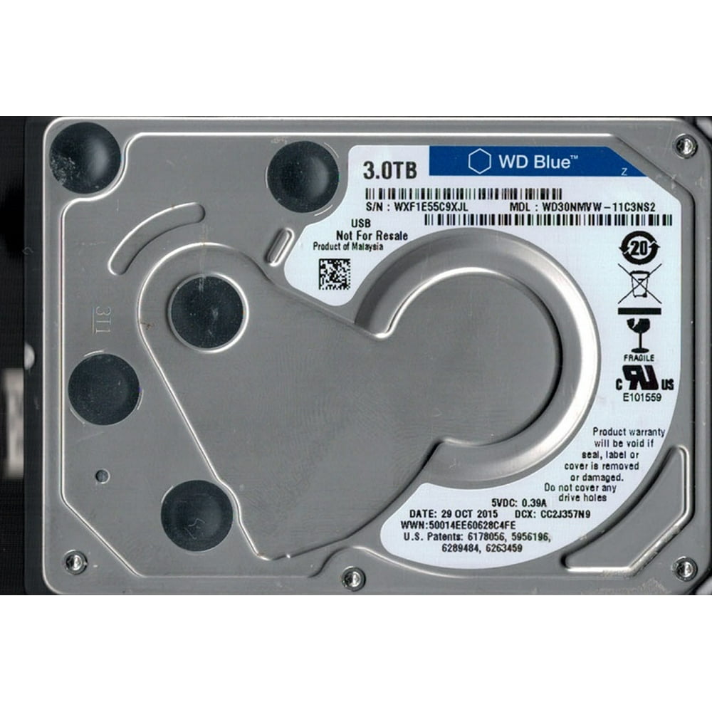 WD30NMVW-11C3NS2 USB 3.0 WXF1E Western Digital 3TB 2.5" hard drive ...