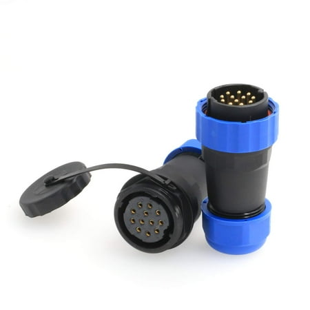 DRRI HE2912pin 28mm 10A 380V Plastic Aviation Waterproof Butt ...