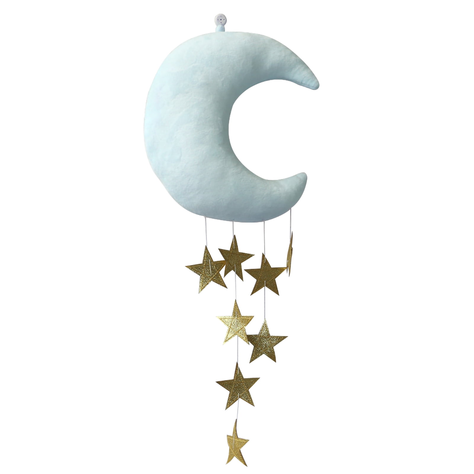 Crescent Moon And Stars Design
