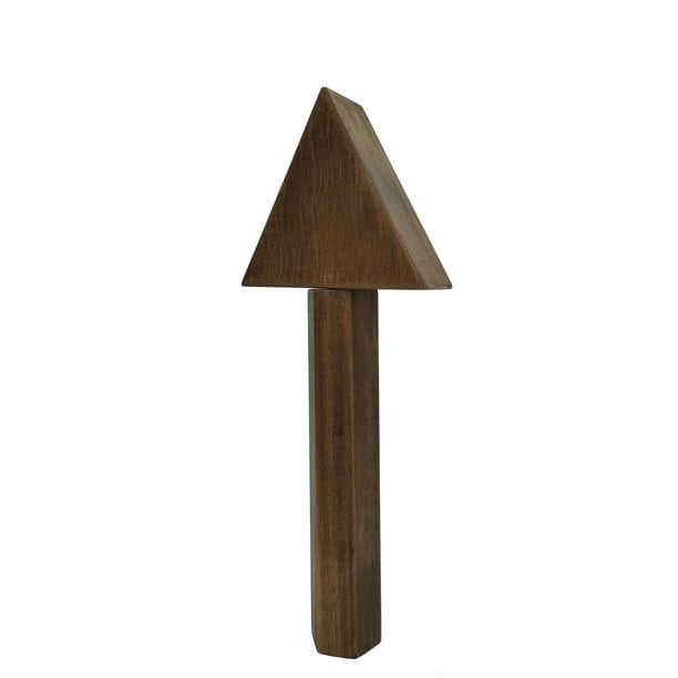 FixtureDisplays® Triangle Top with Hexagon Handle Wood Beer Tap Handle ...