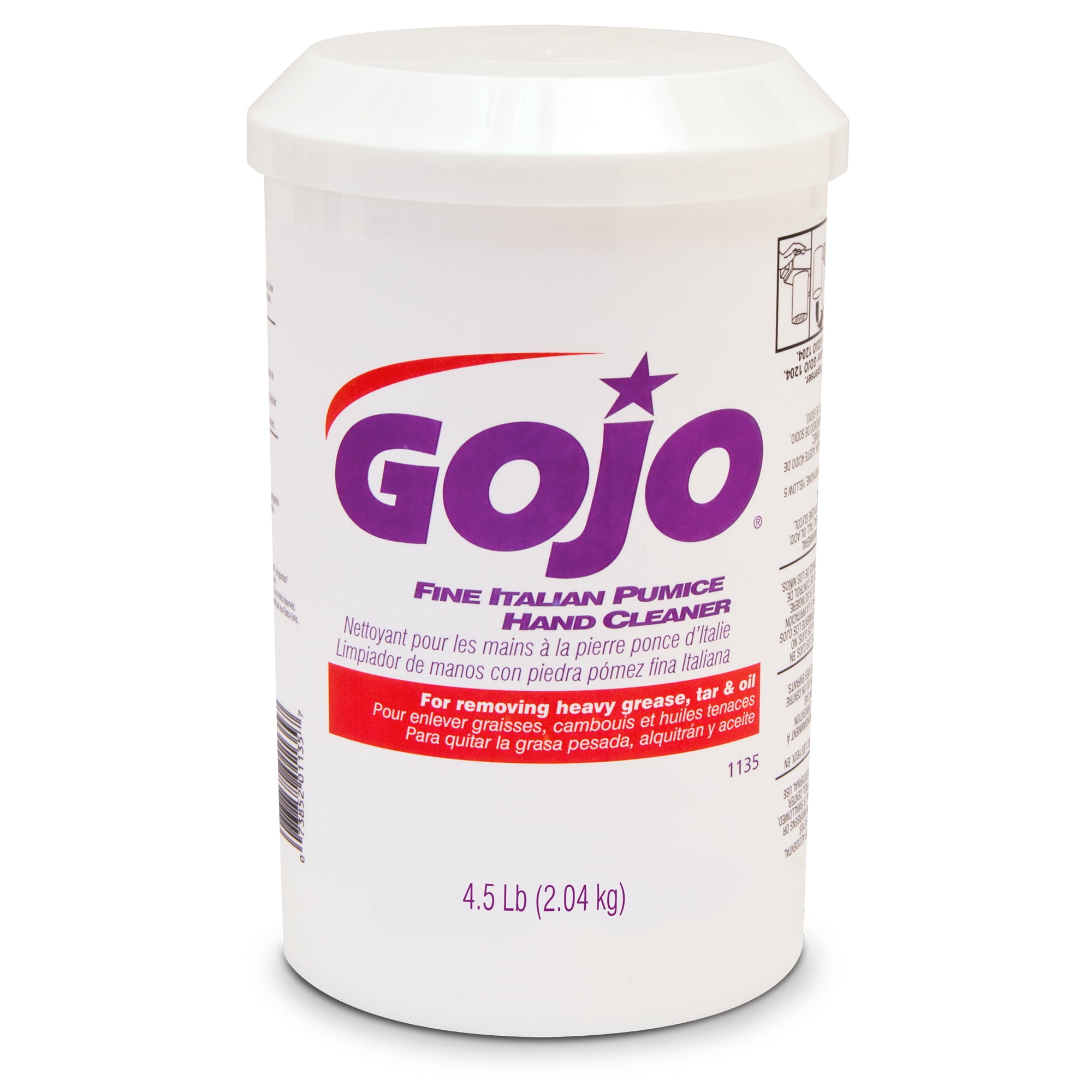 GOJO® Original Pumice Hand Cleaner (1135-06) - Walmart.com