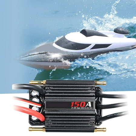 Cheers RC Boat ESC Waterproof Overheating Protection Universal 150A ...