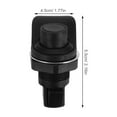 DEEPCRAFF Black Push Button Latch Lock Stainless Steel Cabinet Catch ...