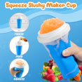 Slushie Maker Cup for Kids, Magic Frozen Smoothie Cup with Instant ...