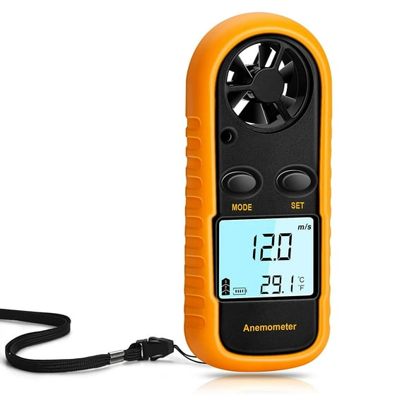 8-in-1 Digital Anemometer: Wind Speed, Temp, Humidity, Chill, Heat ...