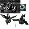 Motorcycle Spinning Front Axle Cap Nut Cover for Softails Electra Road ...